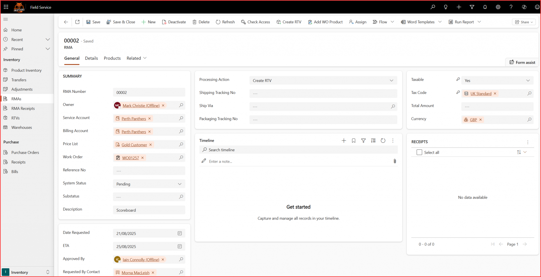 How Perth Panthers Handled a Faulty Scoreboard with Dynamics 365